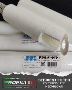 Jual Spun Sediment Filter 5 Micron | untuk pre-filter SWRO BWRO